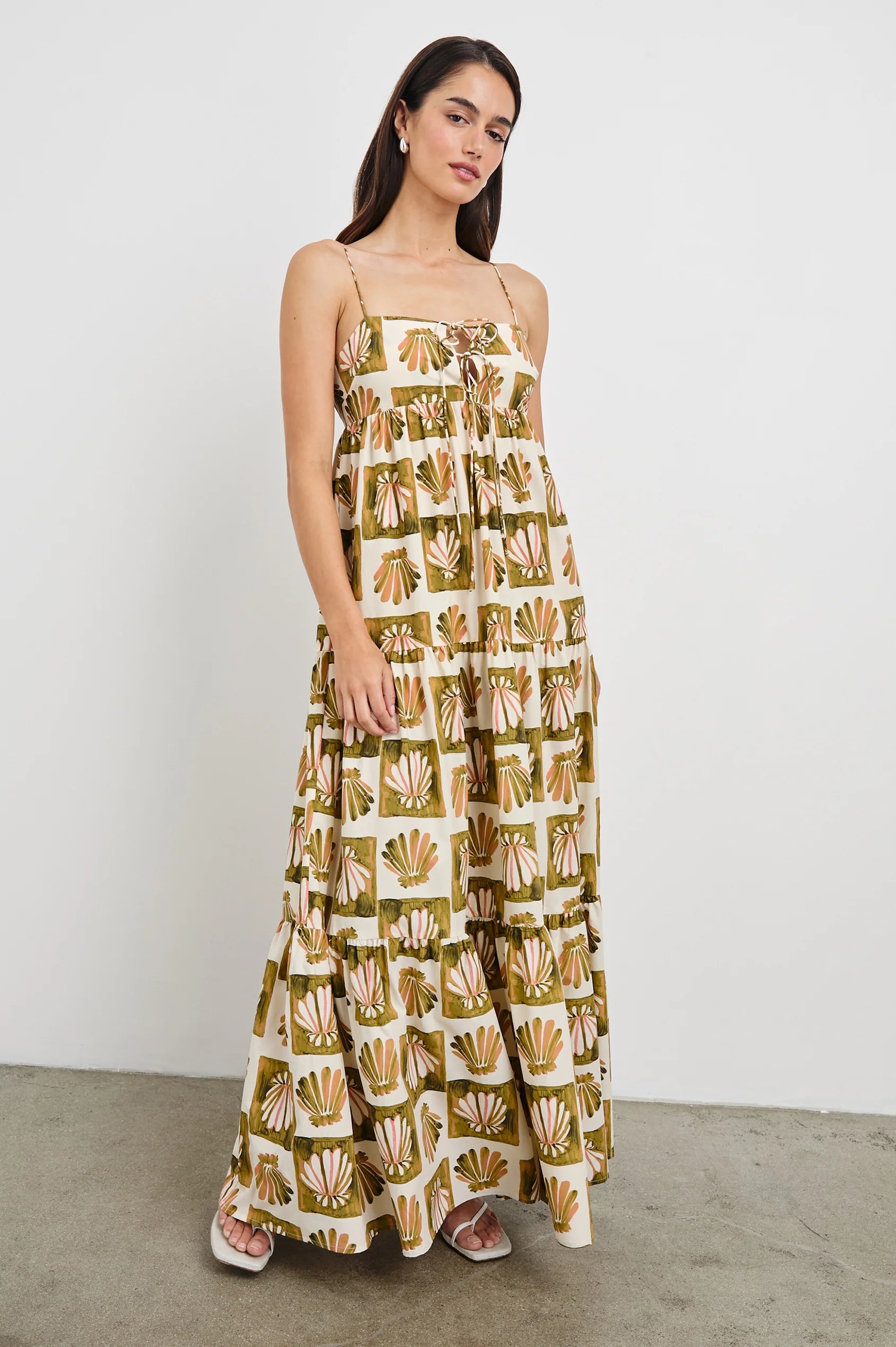 Rails Mica Dress in Checkered Shells | Shop Eleanor - Women's Boutique